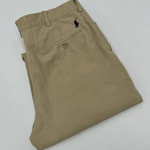 Polo Ralph Lauren | Pants | Vintage Polo Ralph Lauren Pants Mens 34x3 Khaki Beige Tan Chino ...